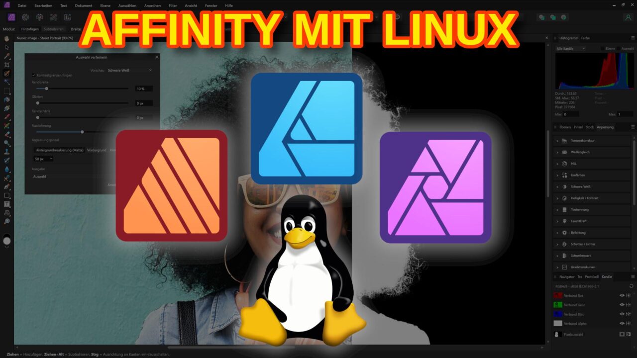 So installierst du Affinity Photo, Designer und Publisher unter Linux - Linux Content