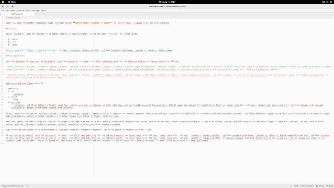 Der beste Markdown Editor für Linux - Linux Content