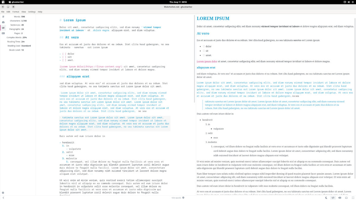 Der beste Markdown Editor für Linux - Linux Content