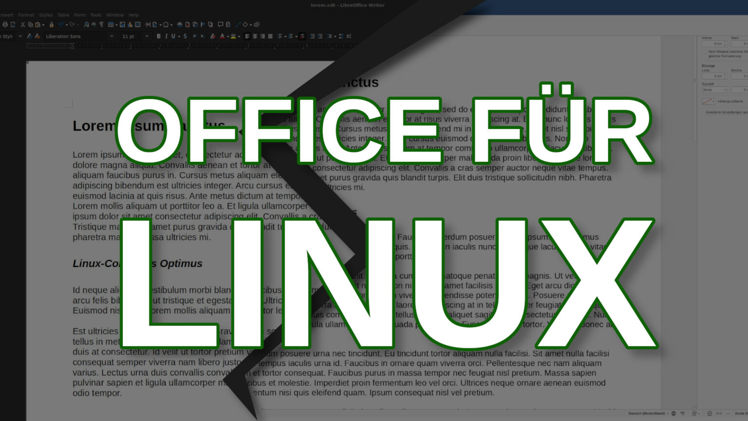 Text, Tabellen, Präsentationen: Bestes Linux-Office - Linux Content