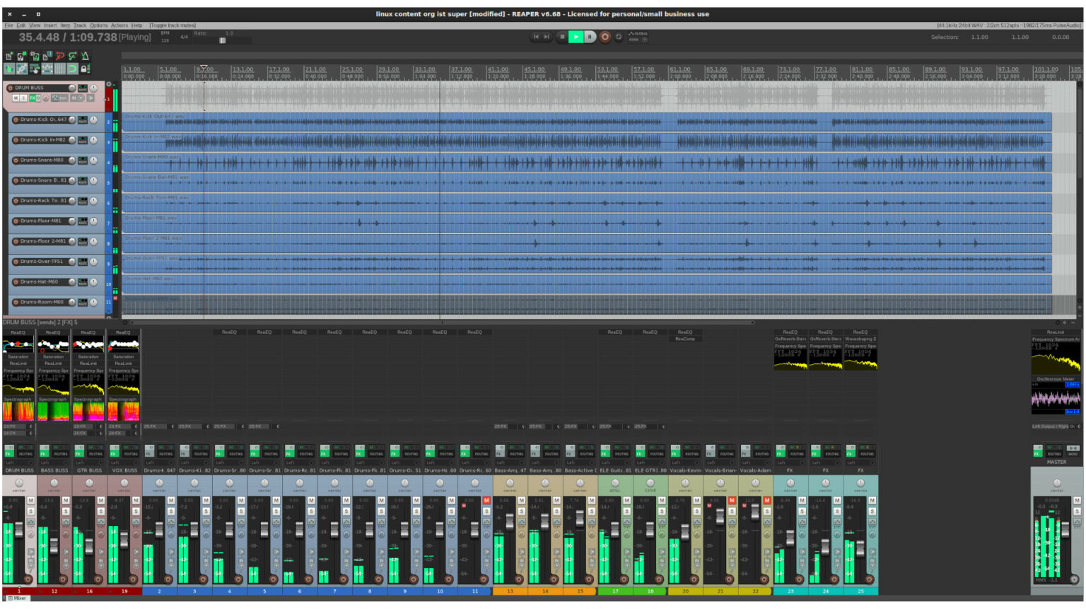 Reaper – Profi DAW für Linux - Linux Content